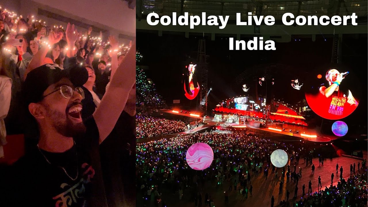 Coldplay Concert Live in Mumbai - Full Concert Experience India - An ...