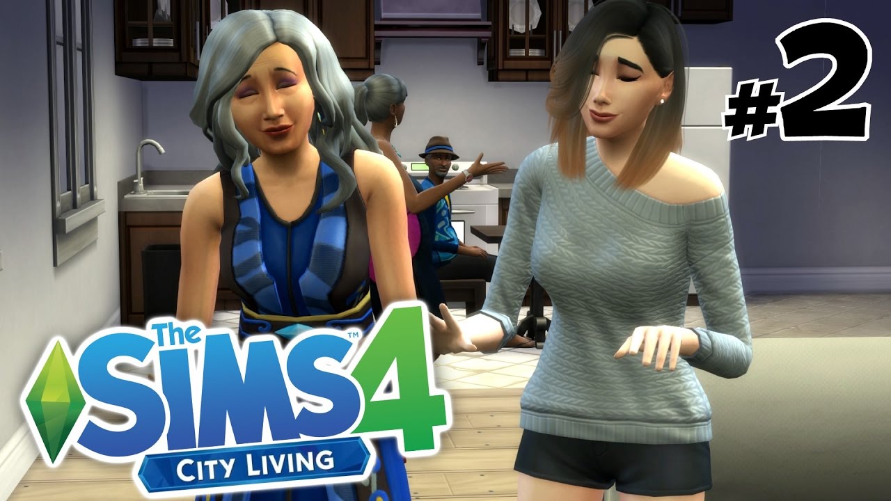 A KILLER PARTY | Sims 4: A Date With Death #2 - YouTube