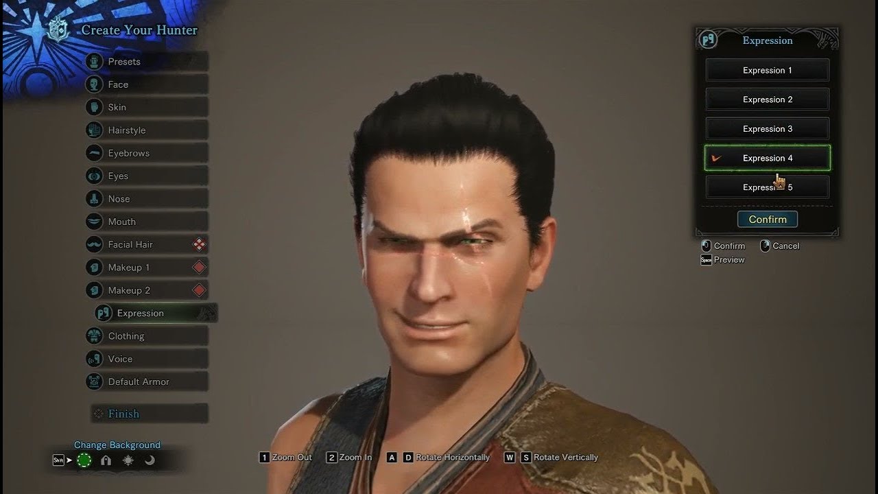 1 Monster Hunter World Character Creation and opening scenes - YouTube