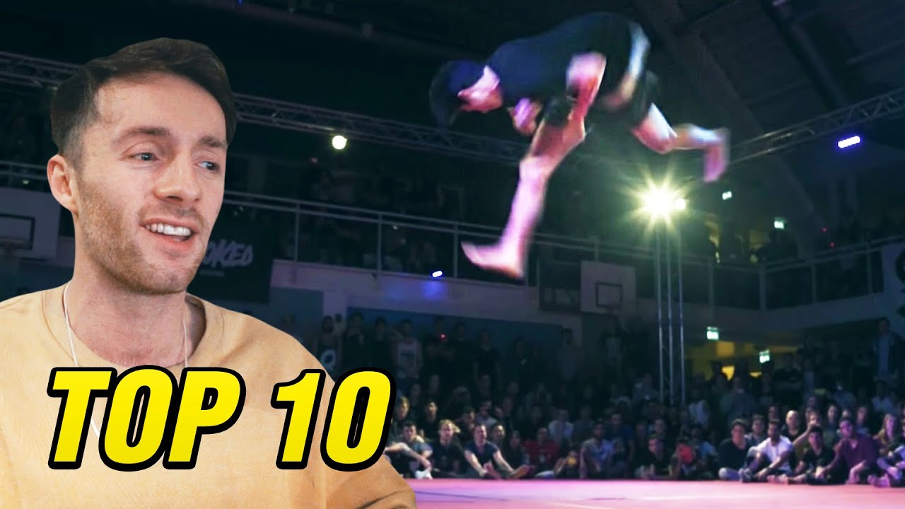 THE TOP 10 ICONIC MOMENTS IN TRICKING HISTORY! - YouTube