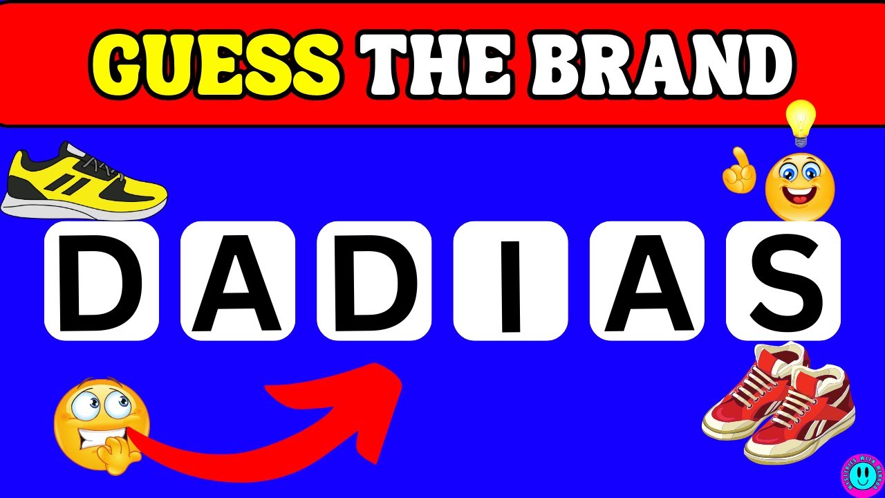Guess the Brand by Scrambled Name | 40 Brand Name Quiz Challenge 2024 ...