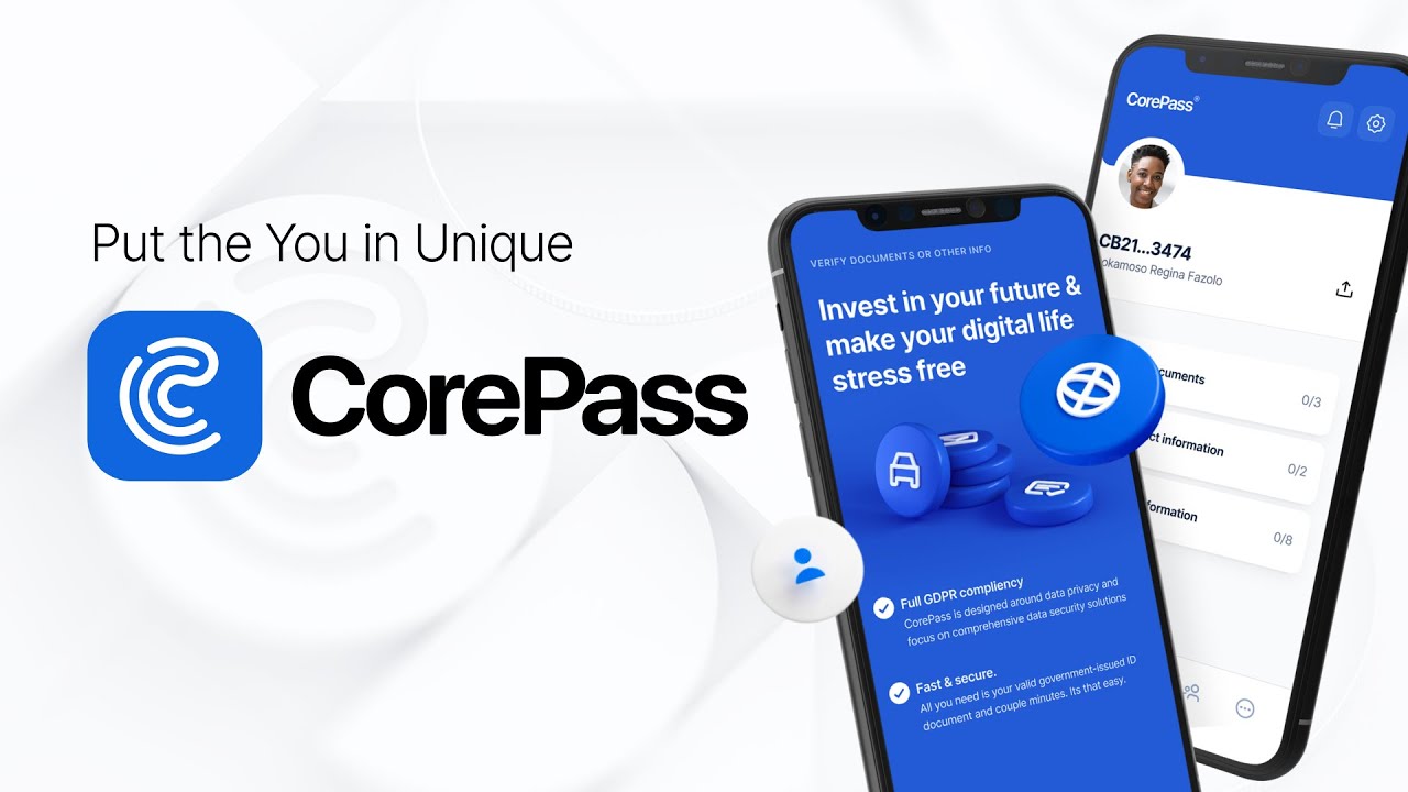 CorePass Digital Identity - Put the You in Unique - YouTube