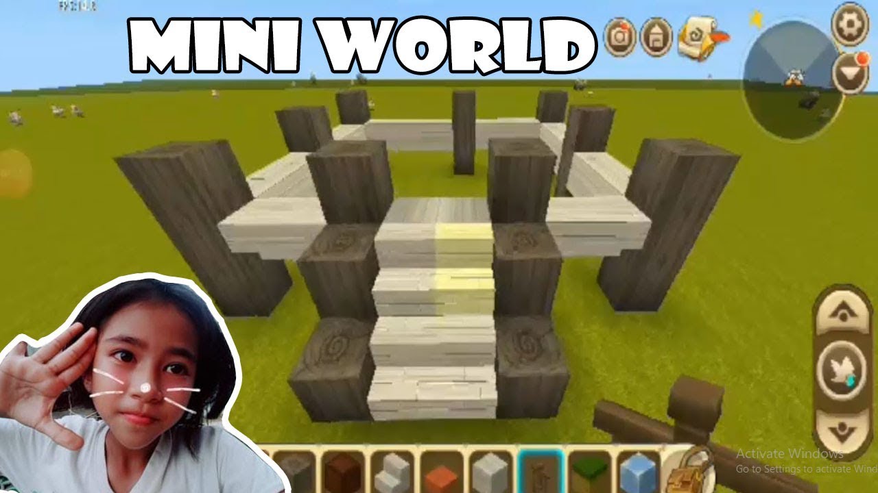 Mini World: Block Art Ep.1 สร้างบ้านสไตล์น้องวุ้นเส้น - YouTube