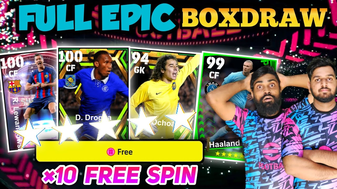 10 Free Spin Combined Epic Box Draw Efootball 23 | Last Chance To Get ...
