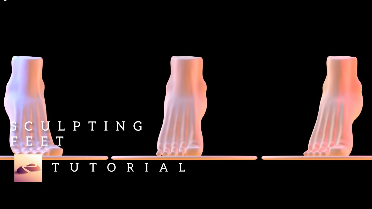 Sculpting Feet | Nomad Sculpt Tutorial | - YouTube