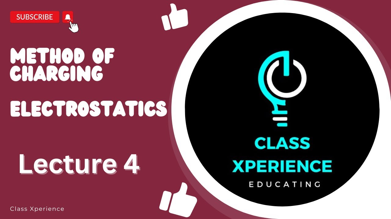 METHOD OF CHARGING ELECTROSTATICS LECTURE 4 - YouTube