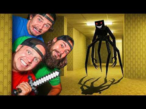 Surviving the Backrooms in Minecraft...
