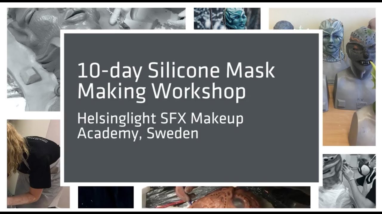 Learn Silicone Mask Making - Helsinglight FX Makeup Academy - YouTube