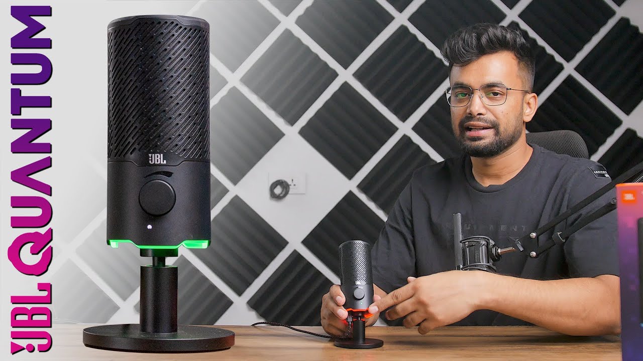 JBL Quantum Stream Mic Review - With Sound Test - YouTube
