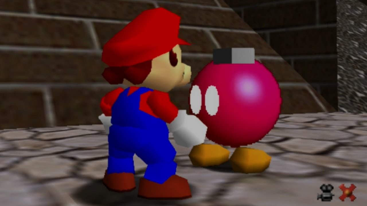 Super Mario 64 Walkthrough - Part 2 - Whomp's Fortress - YouTube