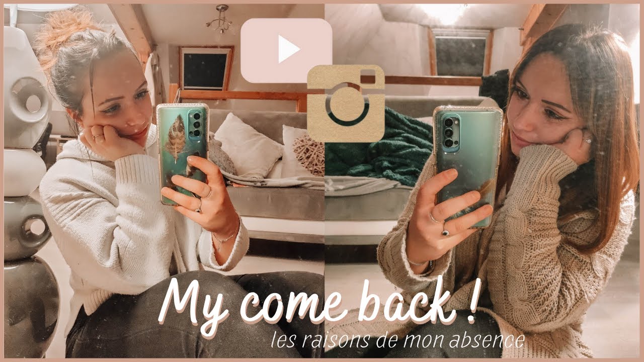My come back ! (les raisons de mon absence) - YouTube