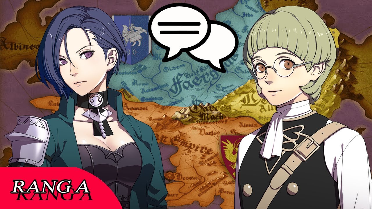 Fire Emblem Three Houses : Shamir et Ignatz Rang A [Dialogue de Soutien ...