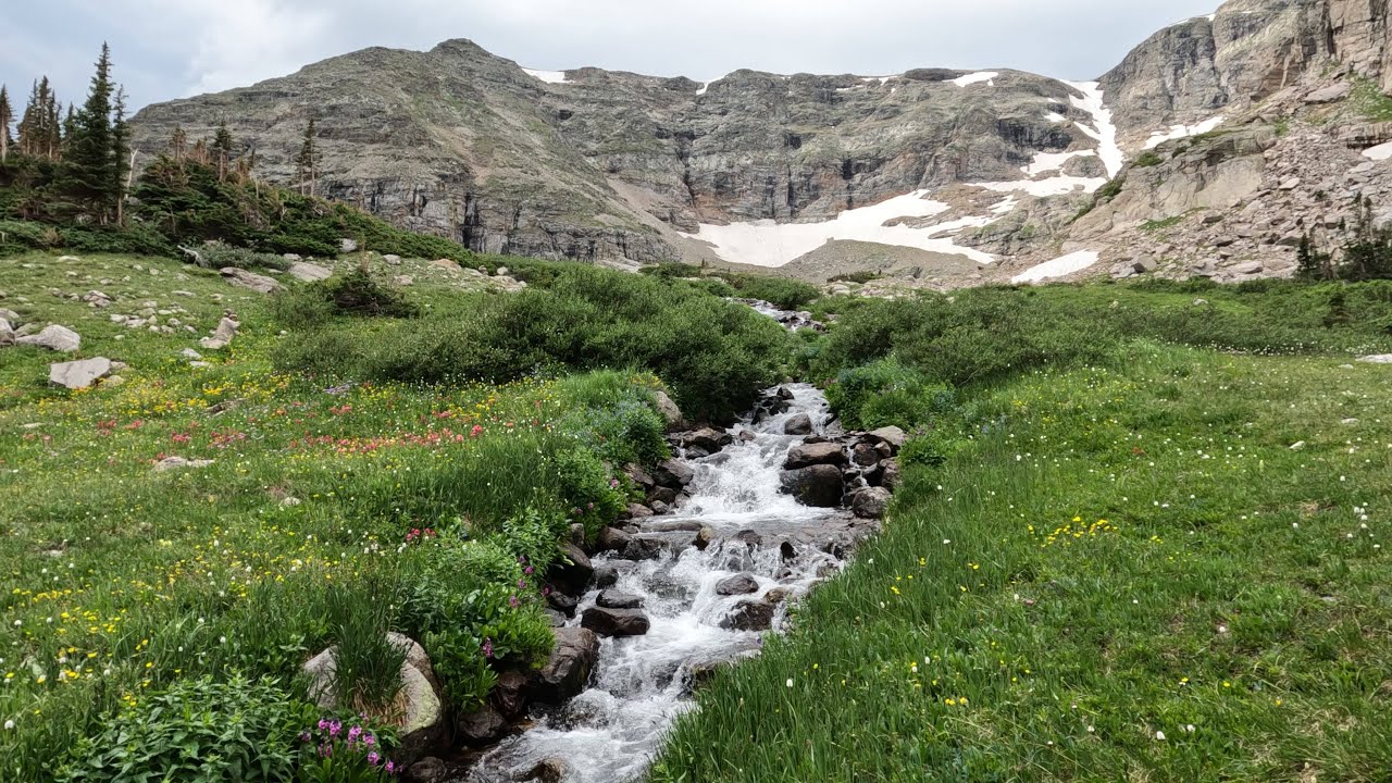 Saint Vrain Glacier Trail to Gibraltar Lakes, Indian Peaks Wilderness ...