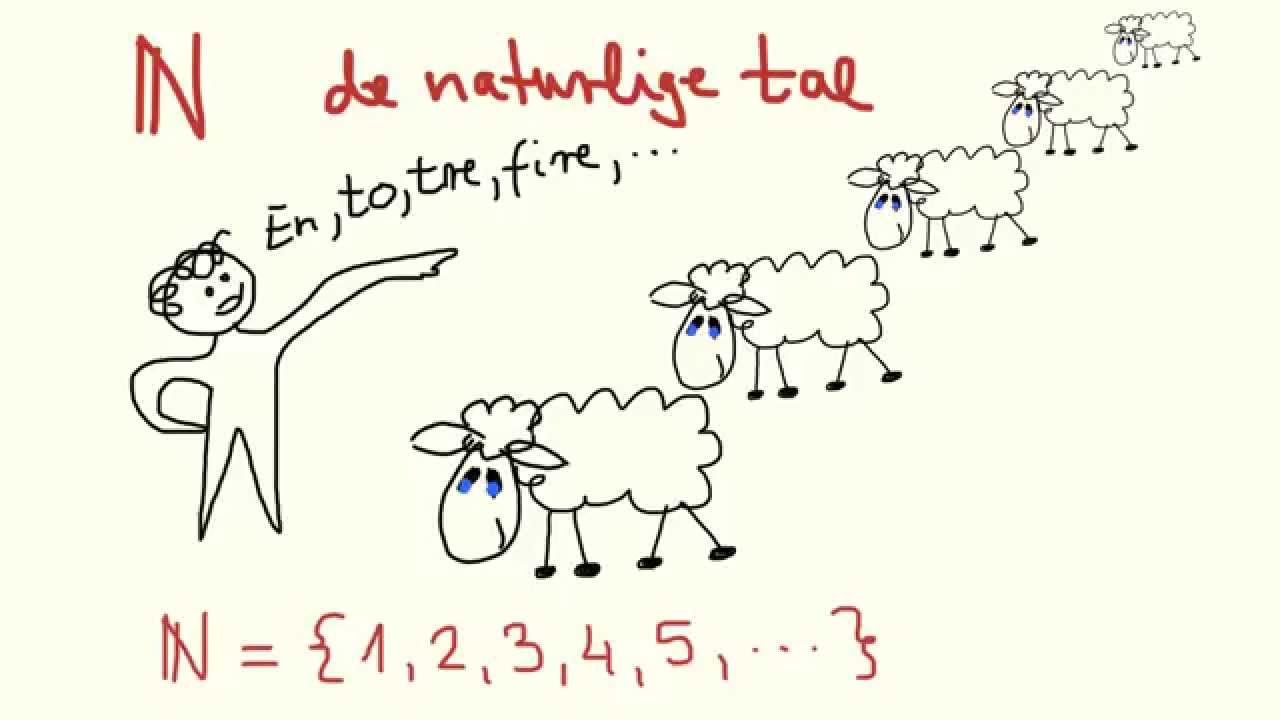 Tal - Naturlige, Hele, Rationale og Reelle - YouTube