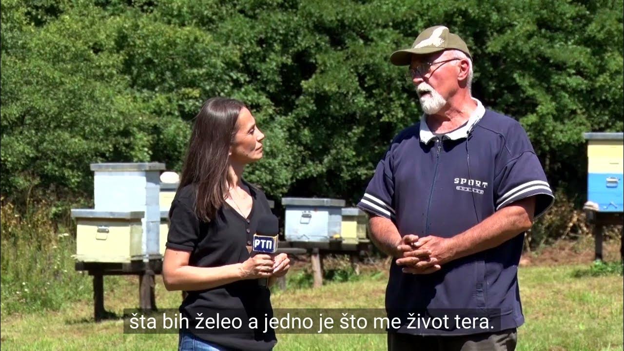 Zdrava medna priča - Pčelarenje na 800 metara nadmorske visine - YouTube