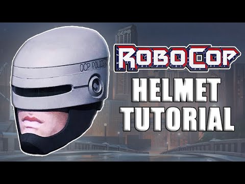 RoboCop Helmet Tutorial - EVA Foam Cosplay