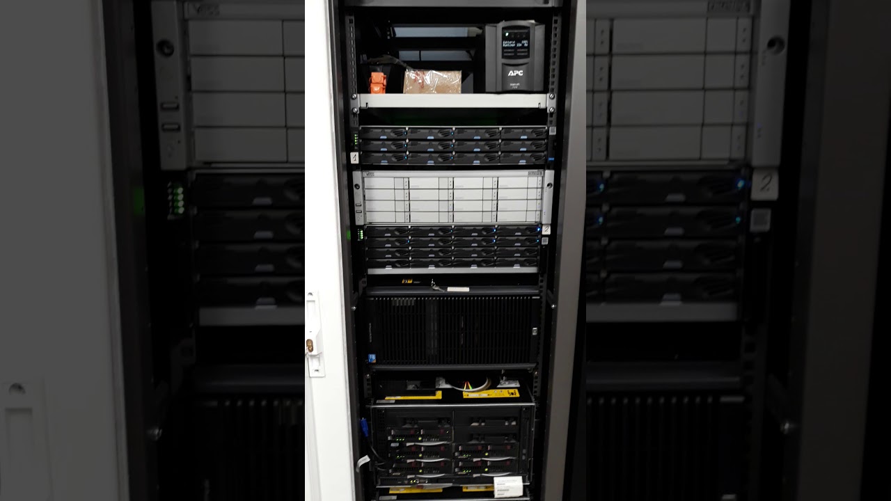 Added some Gen 8 blades to the cluster... - YouTube