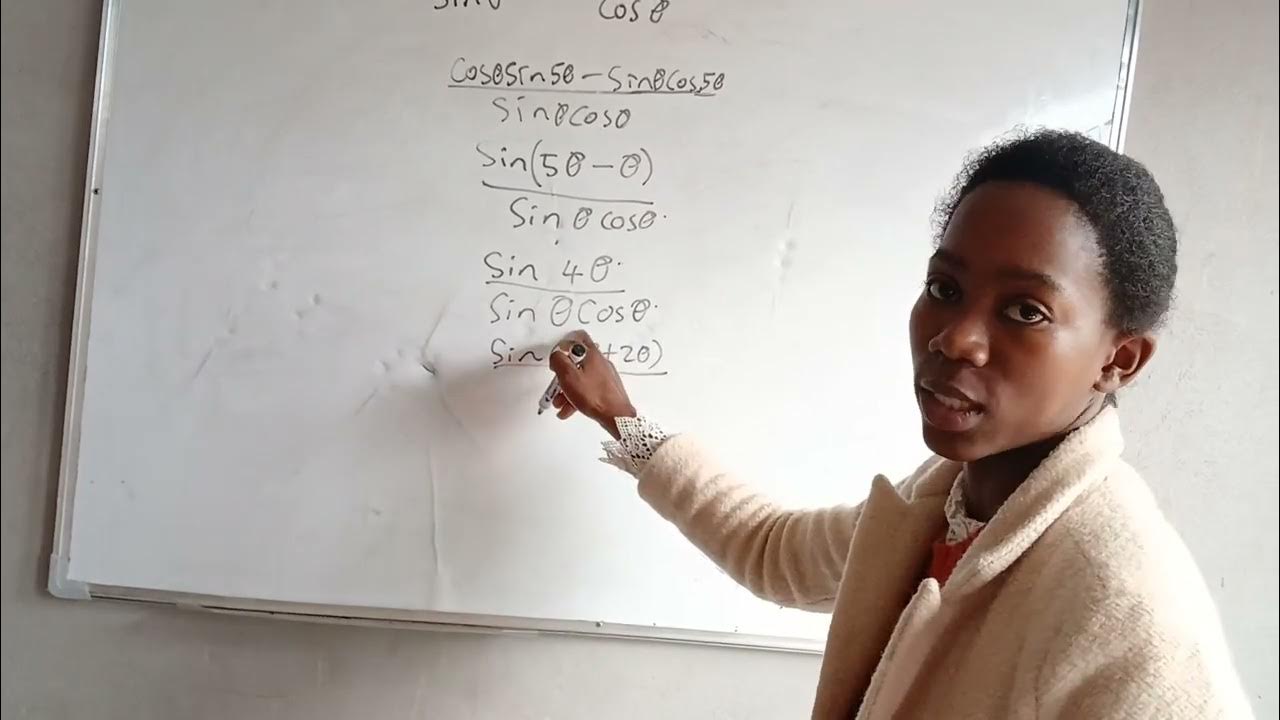 Proof of trigonometry identity - YouTube