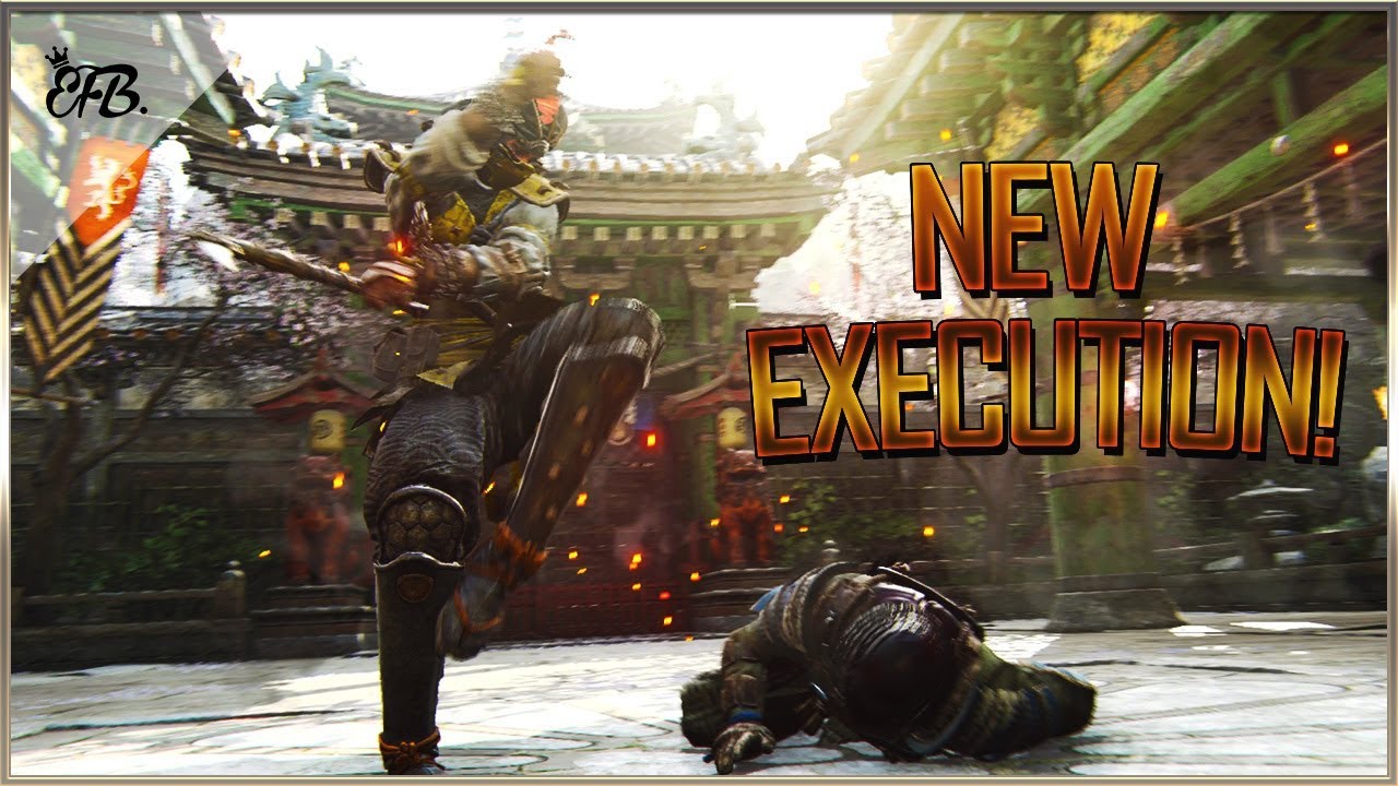 For Honor - SHADOW OF DEATH! 🔥🔥 (New Execution) - YouTube