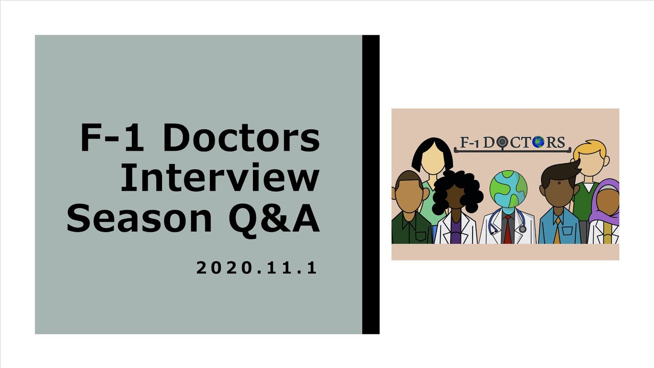 F 1 Doctors Interview Season Q&A - YouTube