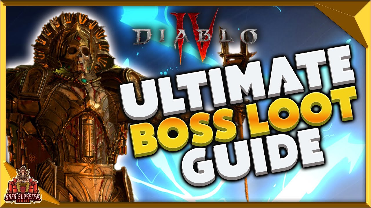 Diablo 4 Every Boss Unique Gear Drop - Target Farm The Best Uniques For ...