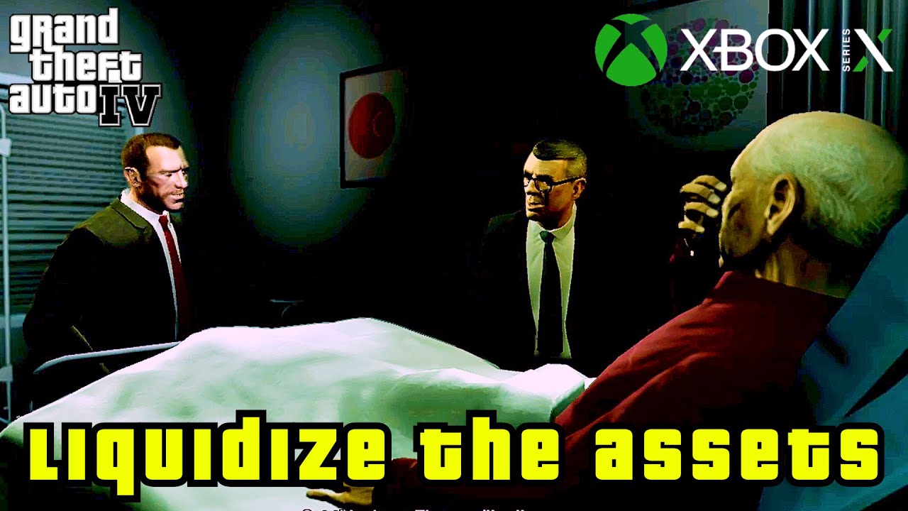 GTA IV "Liquidize the Assets" Niko comes back to talk with Cravelli and ...