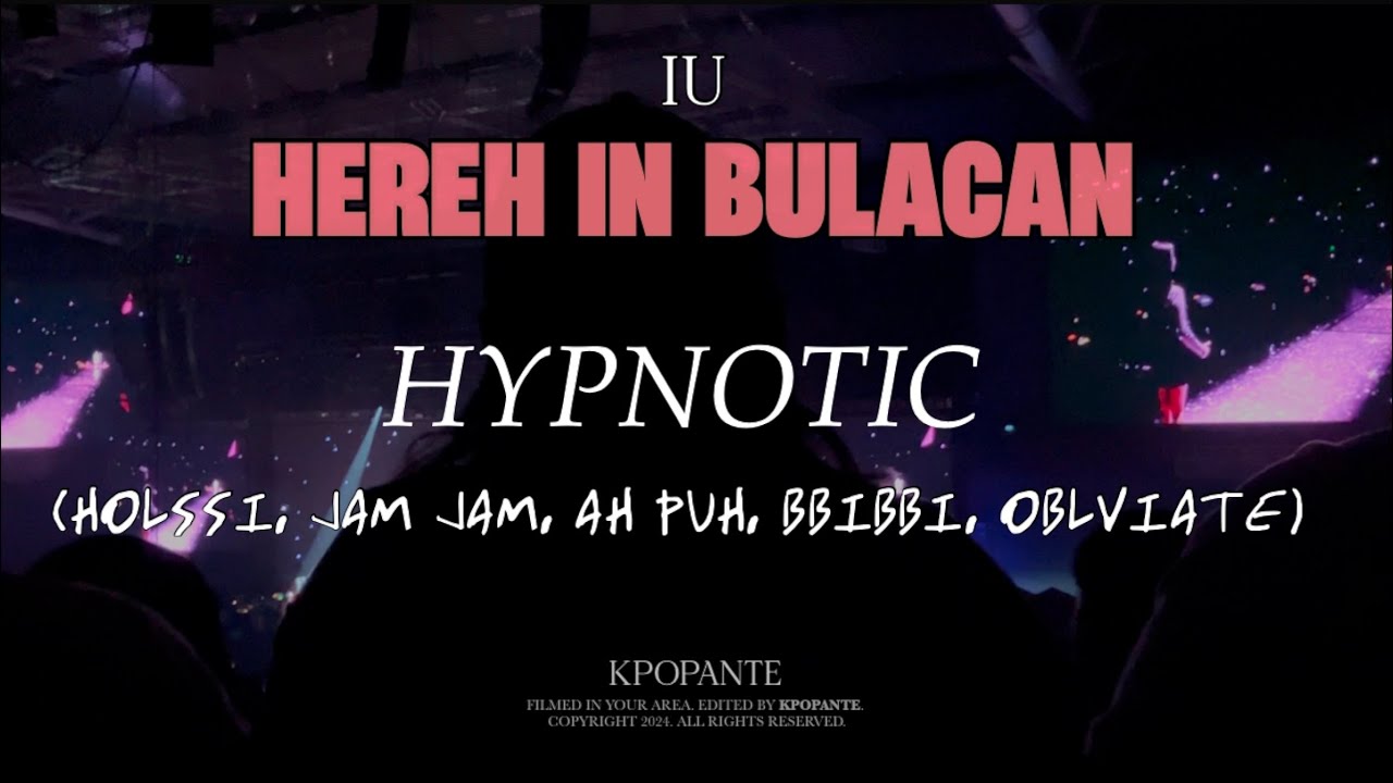 IU (아이유) HEREH in BULACAN Full Concert (Live Audio) - Part 1 | Hypnotic - YouTube