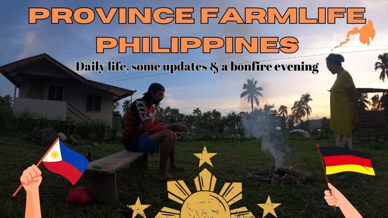 Relaxed day on our farm in the Philippines - German Filipino Family ...