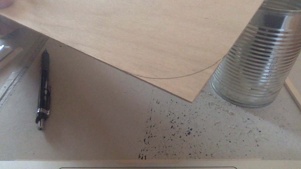 Easy cut bass wood - YouTube