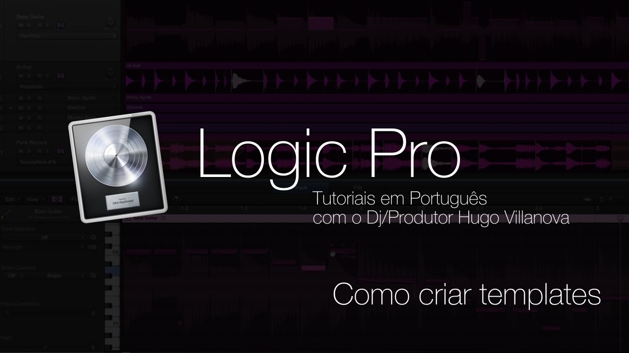 Logic Pro Tutorial - Como criar templates - YouTube