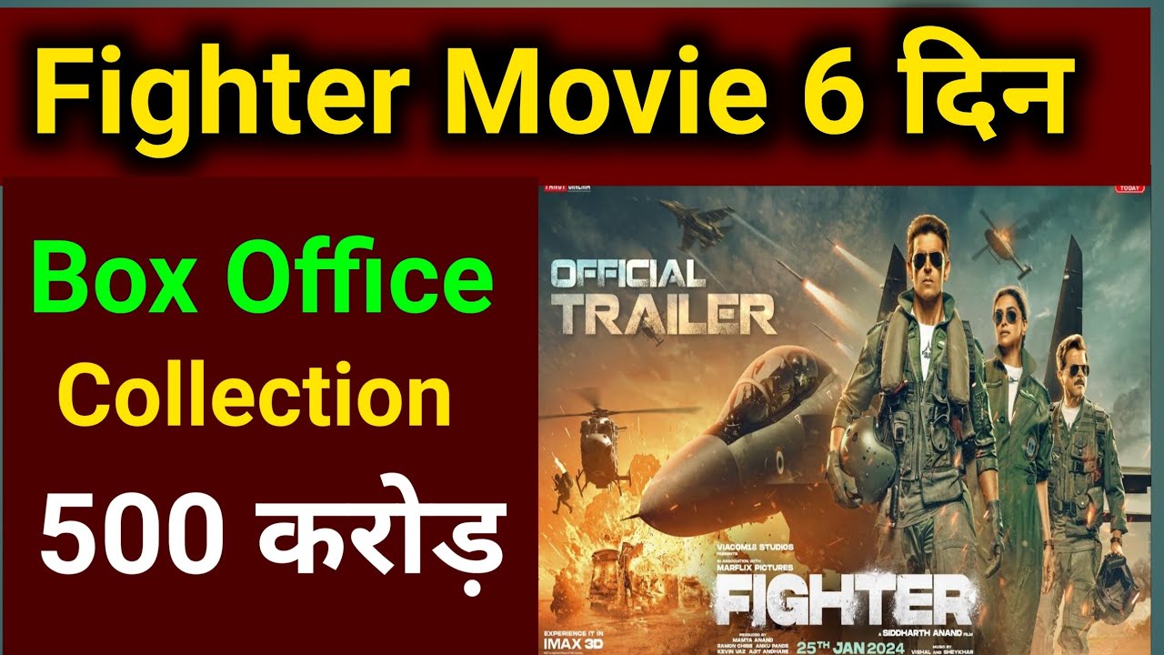 Fighter Movie Box Office Collection 6 Day |Fighter movie Revew - YouTube