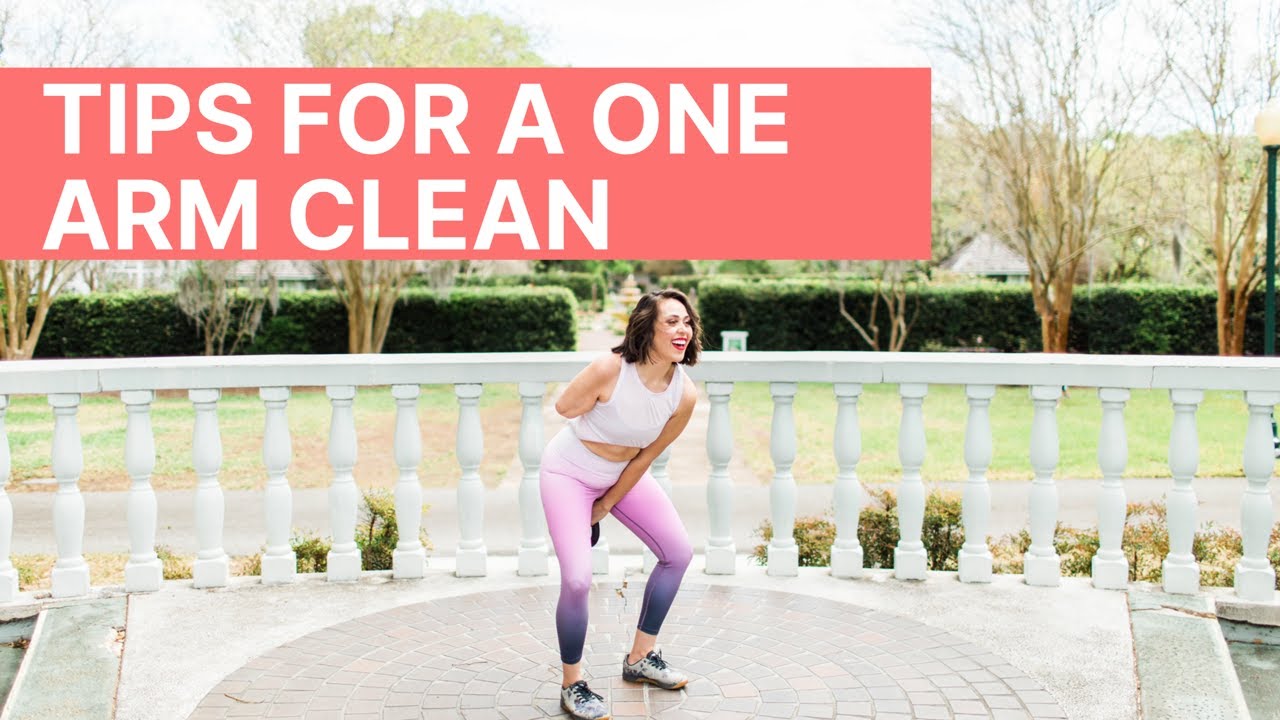 TIPS FOR A ONE ARM CLEAN// HOW TO - ADAPTIVE ATHLETES- AMPUTEES - YouTube