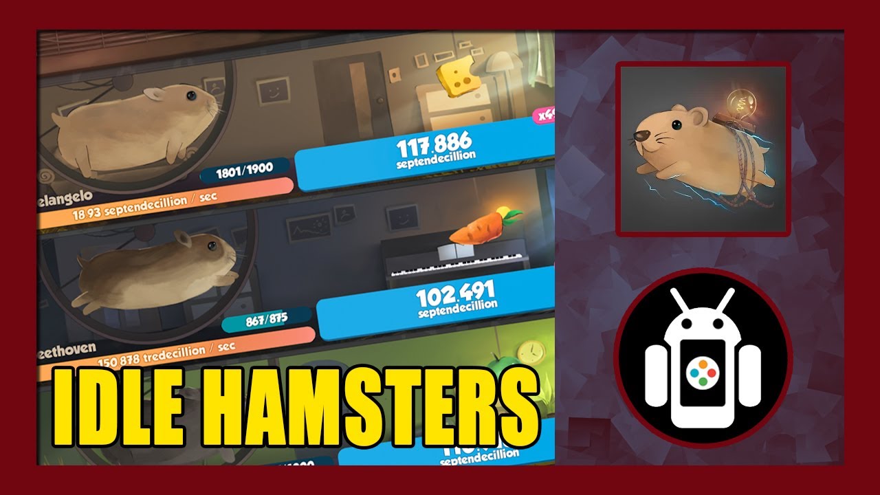 Hamsters: Idle Game Android Gameplay Walkhtrough - YouTube