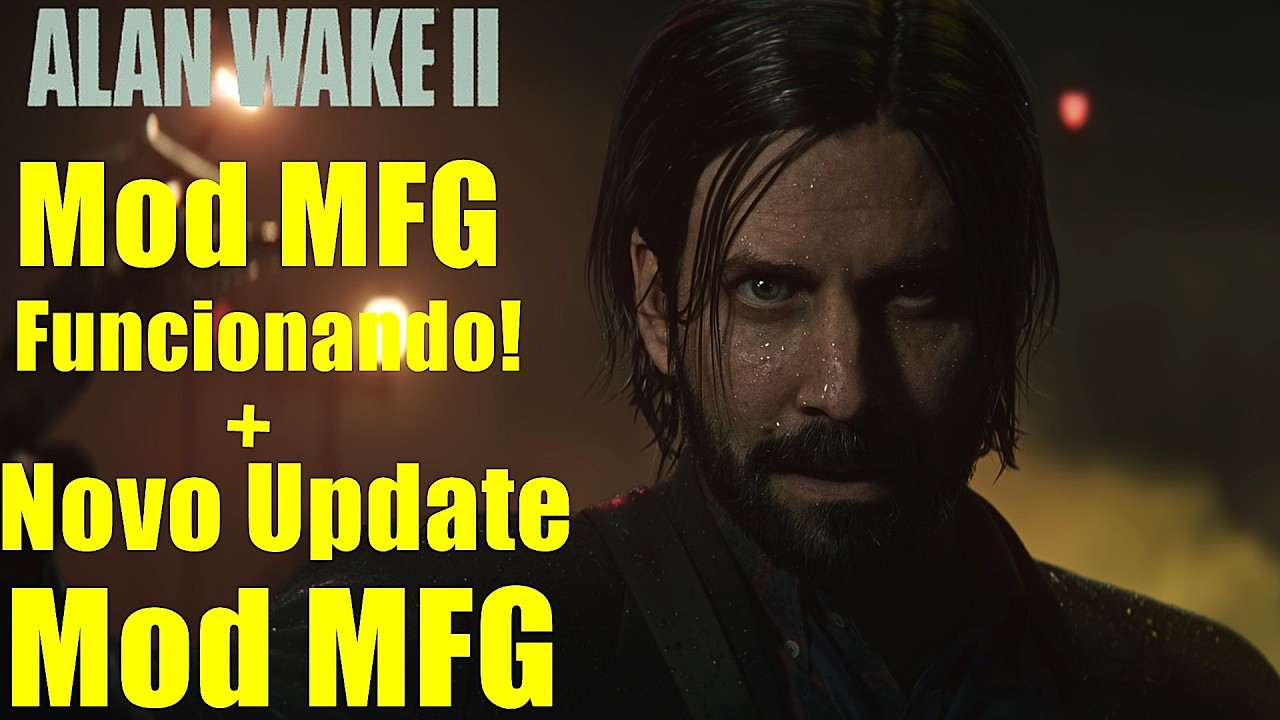 ALAN WAKE 2, MOD MULTI FRAME GENERATION + NOVO UPDATE MOD MULTI FRAME ...