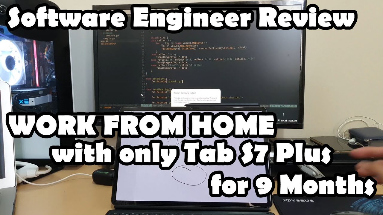 Software Engineer Review - 9 Months of Using Samsung Galaxy Tab S7 Plus ...