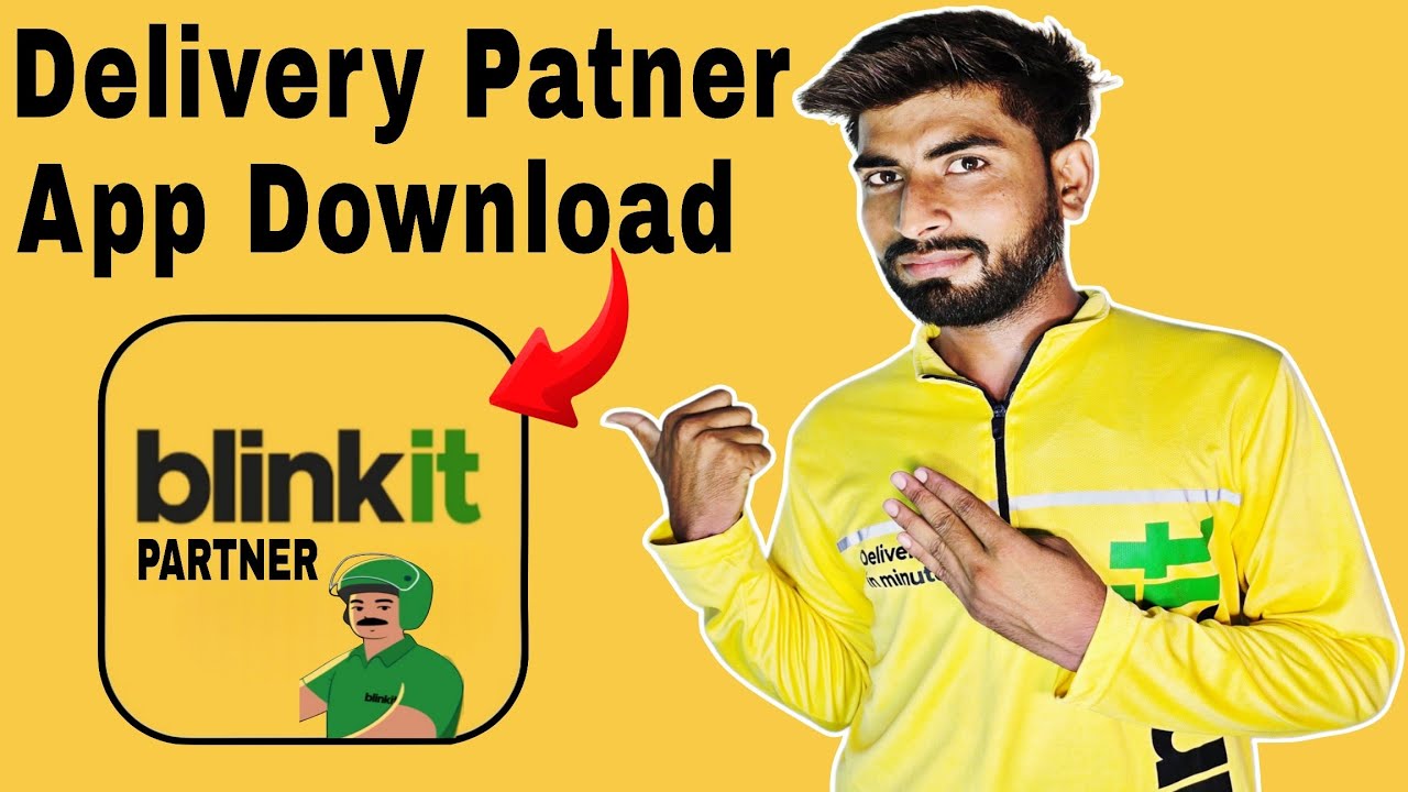 Blinkit Delivery Partner app kaise download karen || Blinkit Delivery ...