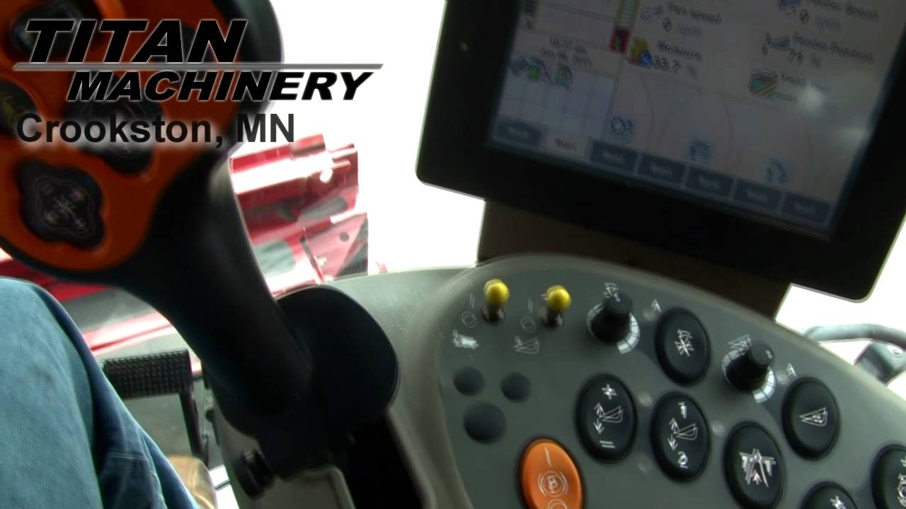 Case IH 8120 Combine Sold on ELS! - YouTube