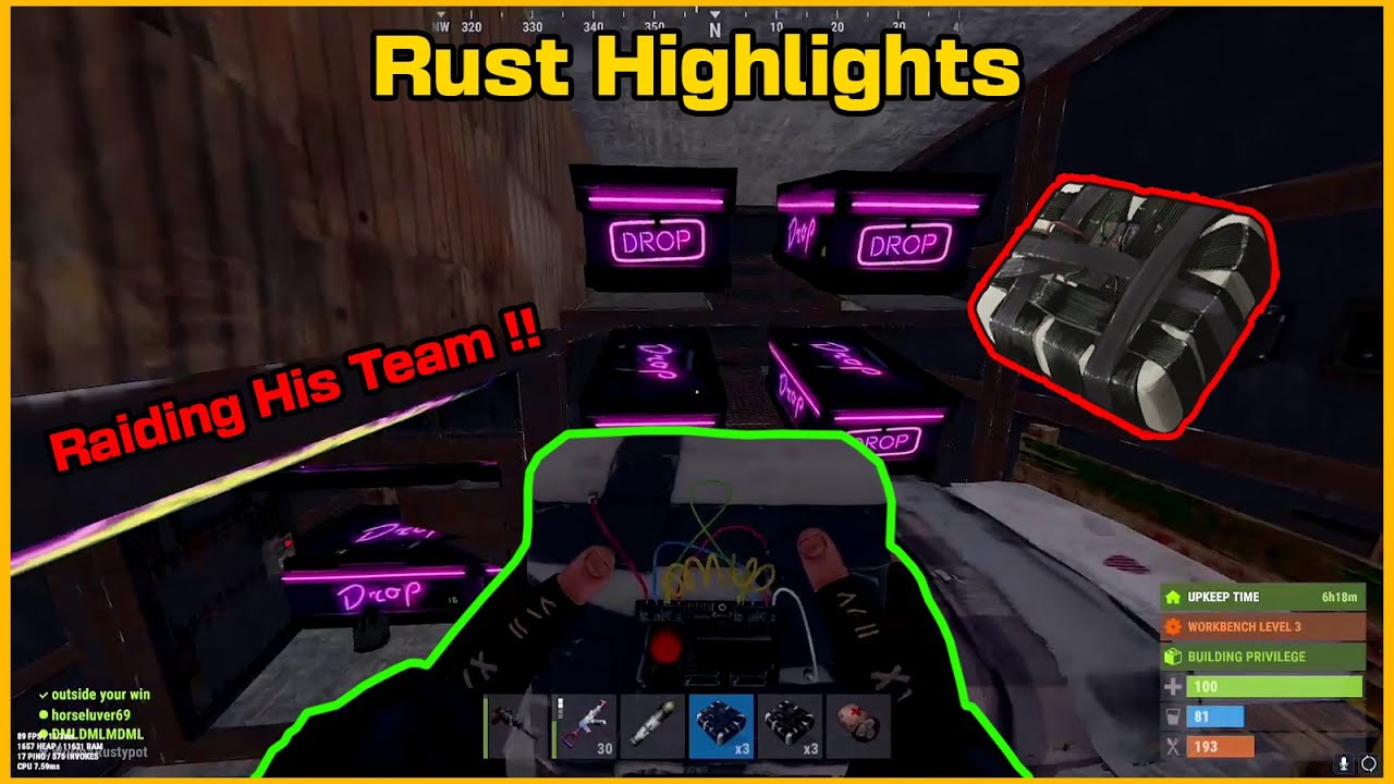 Rust |💥 He Blow His Team Base !!😱 | Twitch Streamers Highlights🟢 | #20 ...