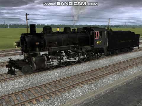 CPR 2-8-0 N2-b Consolidation #3716 Whistle 3-Part - YouTube