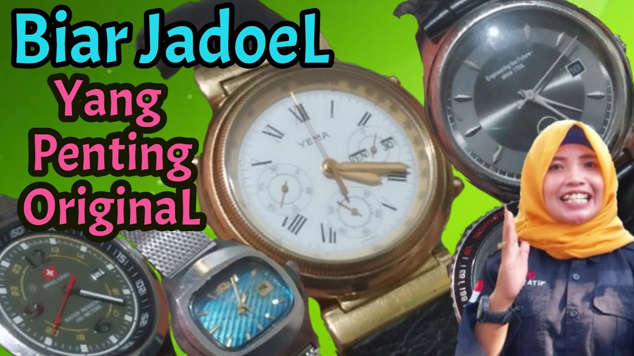 JAM SECOND ORIGINAL VINTAGE BANYAK PILIHAN Part 1 ️ Vloger Pasar Loak ...