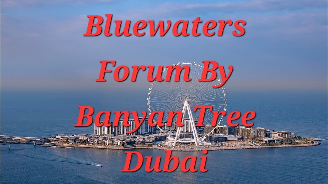 Bluewaters Forum By Banyan Tree Blue Water 2024 #video #shots #shorts # ...