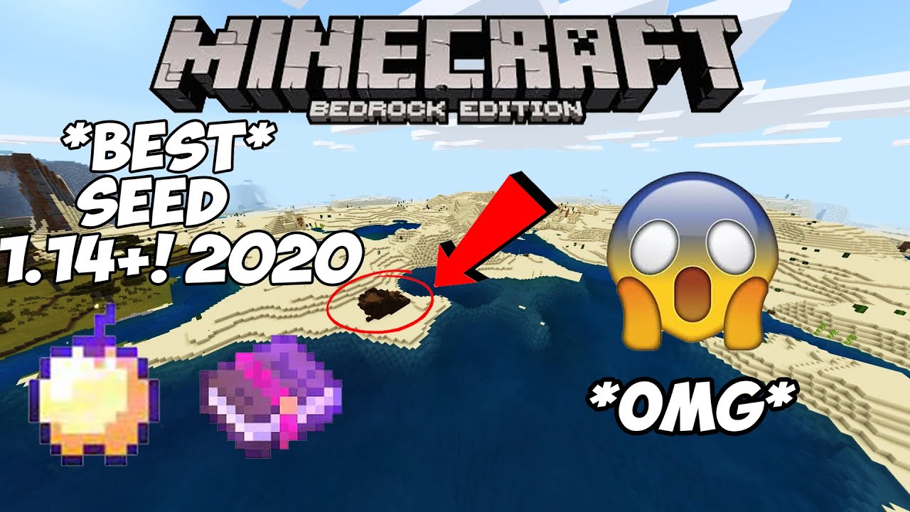 Minecraft Bedrock Edition *Best* Seed 1.14+ 2020 | PS4, XBOX, WINDOWS ...