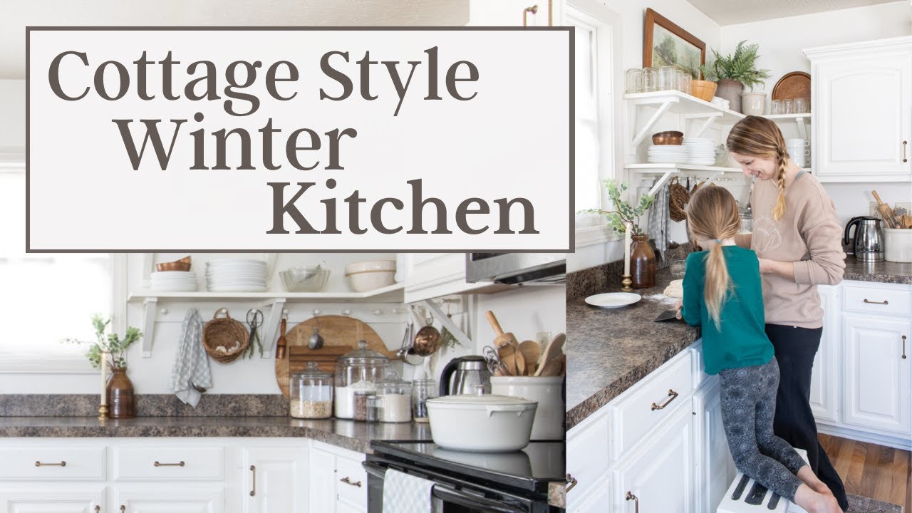European Cottage Winter Kitchen - YouTube