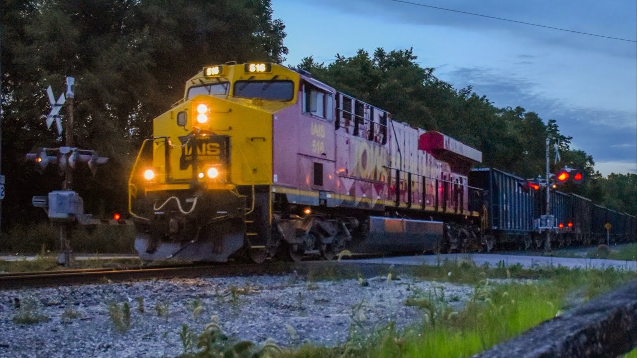 Chasing IAIS 516, The “30th Anniversary” ES44AC leading BICB on the CSX ...
