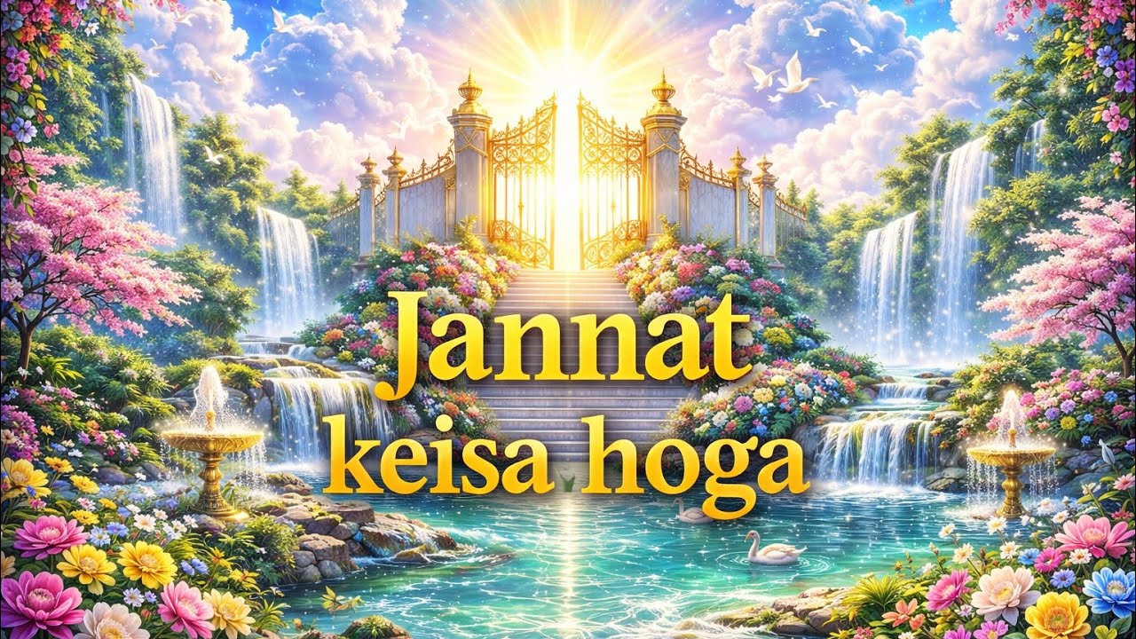 Jannat | The Beautiful Journey to Heaven | Islamic Paradise #jannah # ...