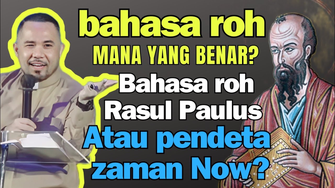 Pdt Mell Atock terbaru : Bahasa roh mana yang benar? bahasa roh Rasul ...