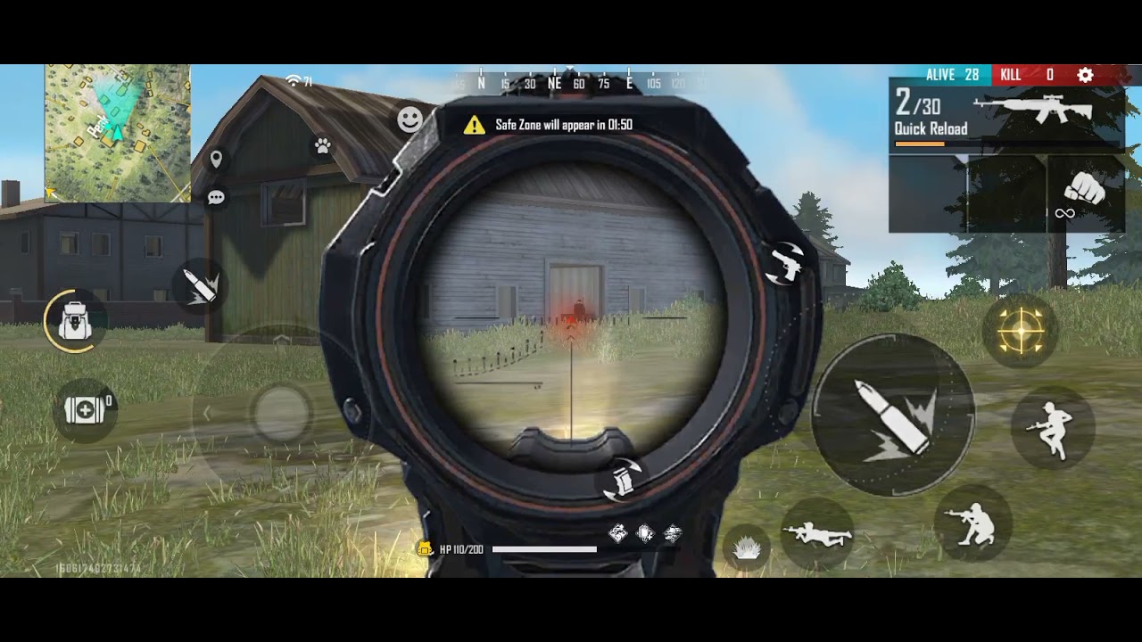 top 1 free fire runing - YouTube