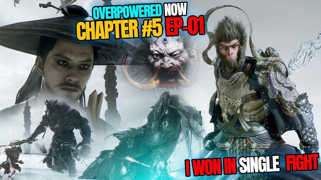 Black Myth: Wukong -Chapter 5 | Ultimate Rage Mode | Face Cam Reaction ...