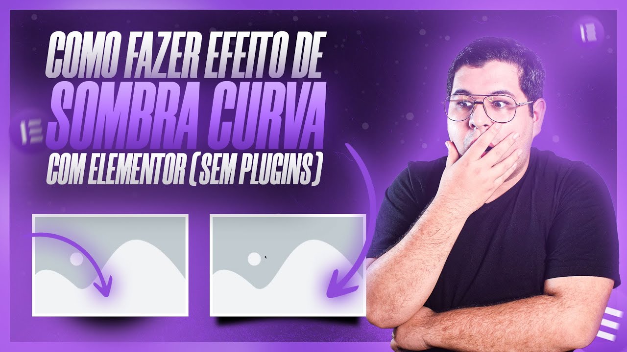 Como fazer EFEITO DE SOMBRA CURVA usando o Elementor (sem plugins ...