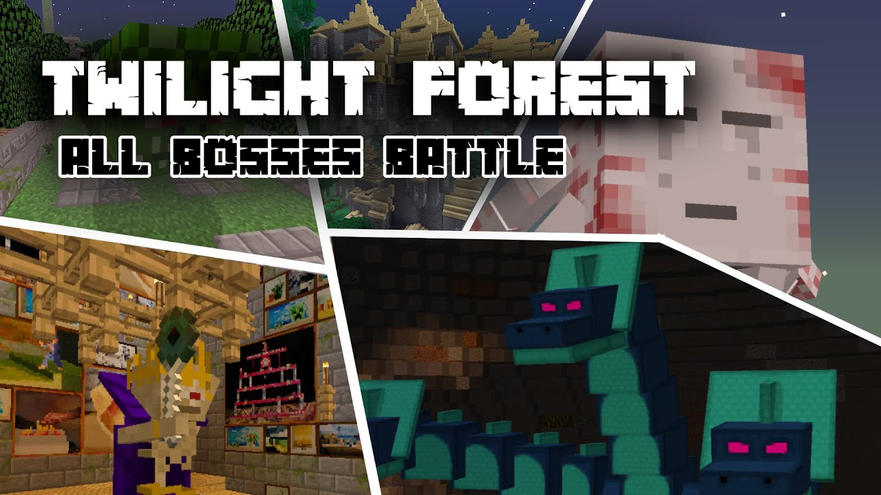 TWILIGHT FOREST | ALL BOSSES BATTLE - YouTube